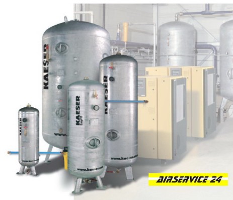 Serbatoi aria compressa Kaeser Compressori - Airservice24 Snc